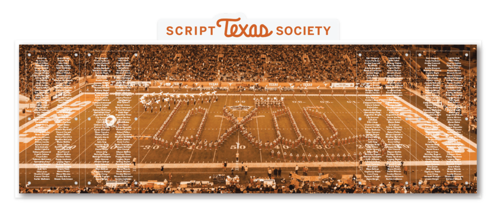 Script Texas Society - Giving to UT Austin